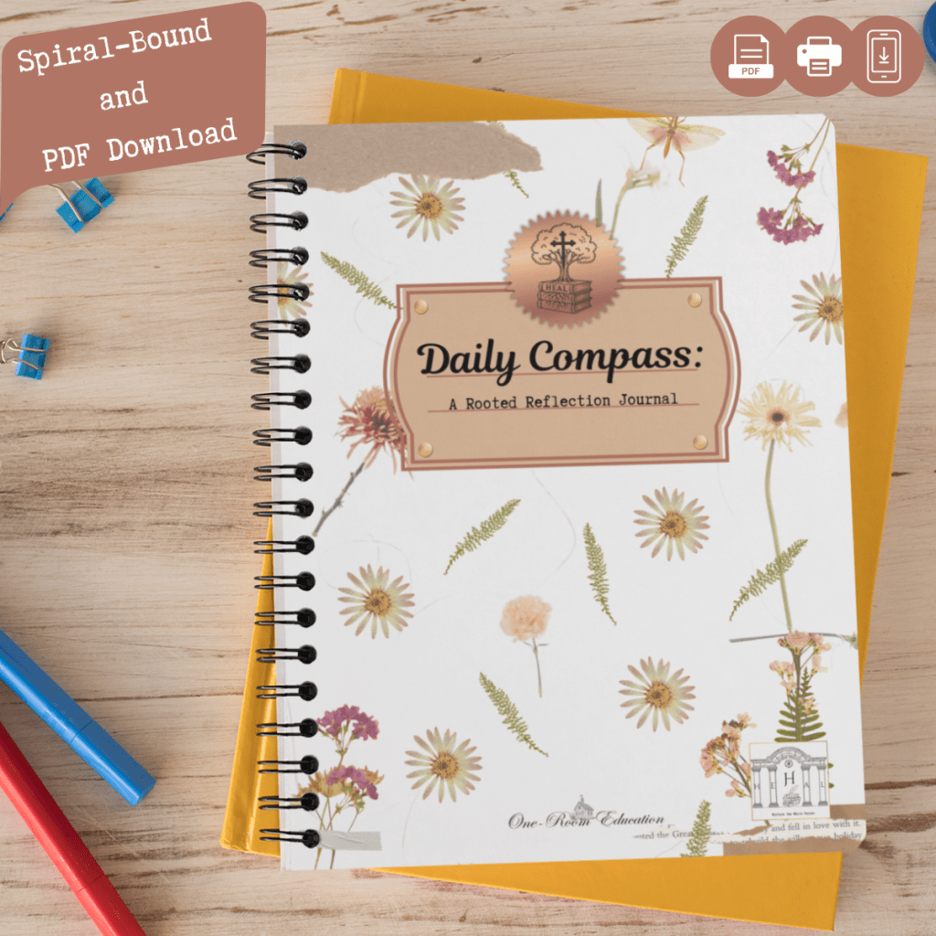 The Daily Compass: Homeschool Journal | PDF & Spiral-Bound